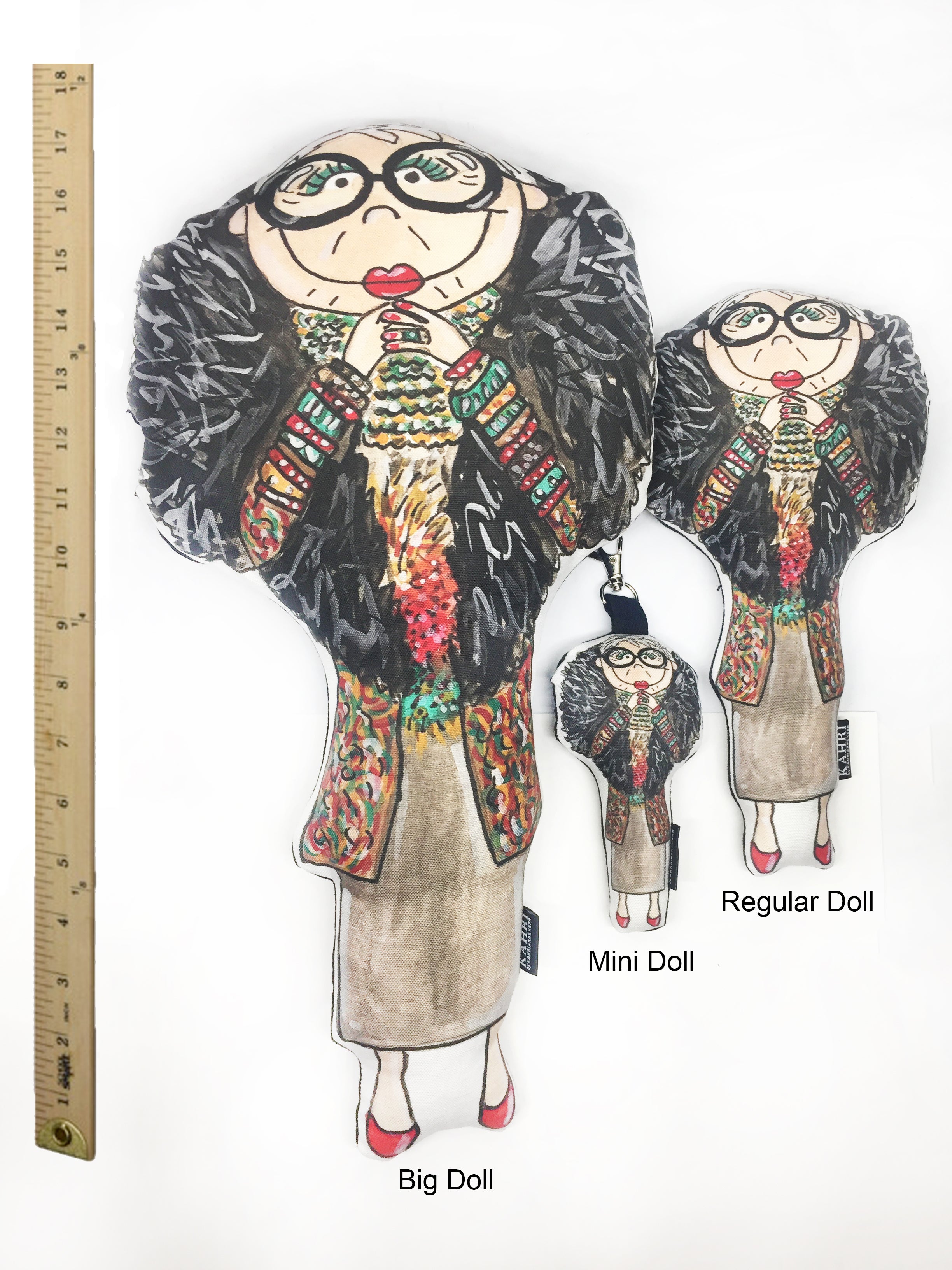 Mini Anna Wintour Doll Bag Charm – Kahri by KahriAnne Kerr