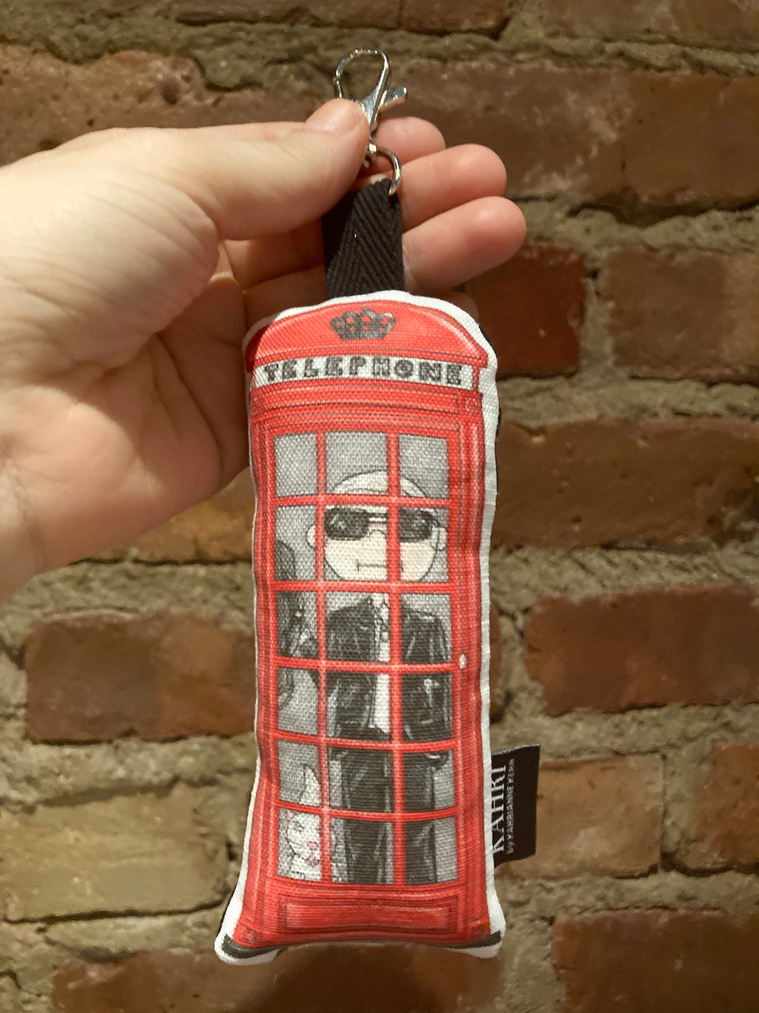 Mini London Phone Booth Bag Charm – Kahri by KahriAnne Kerr